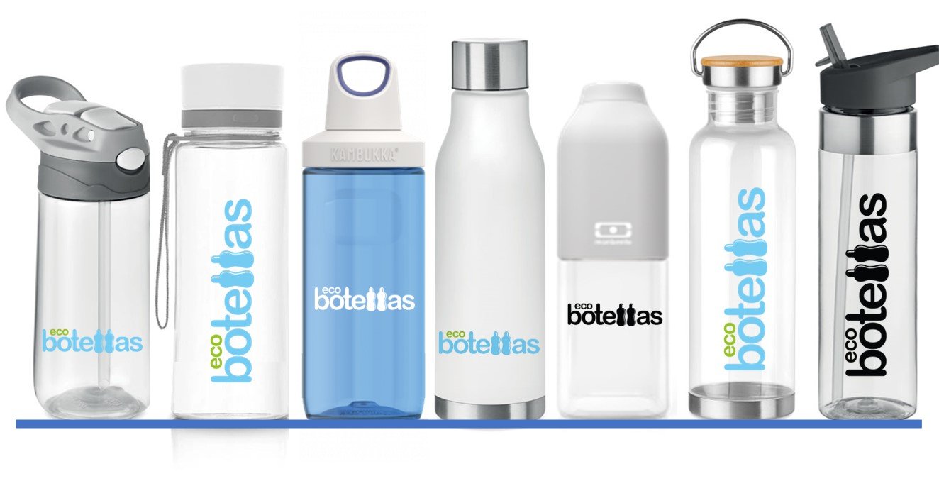 Botellas de Agua Reutilizables Personalizadas > IMBORRABLE