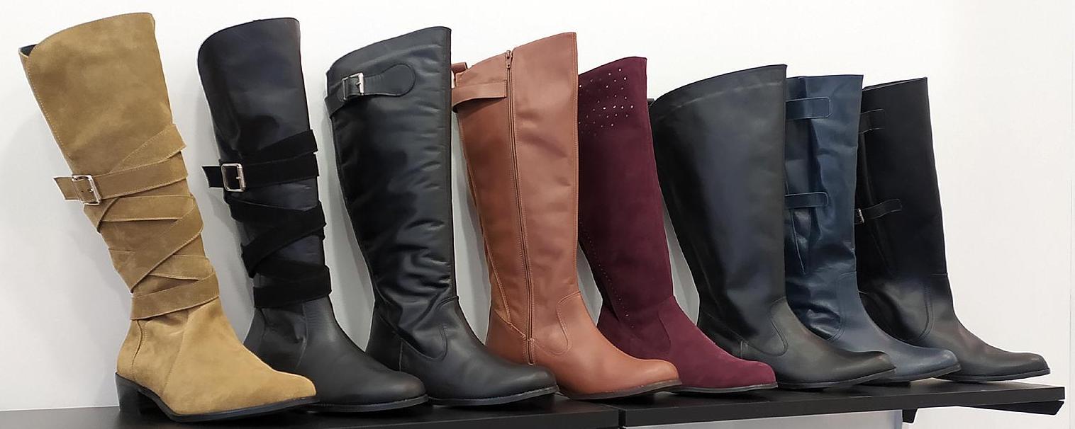 Botas altas mujer tallas grandes del 41 al 44