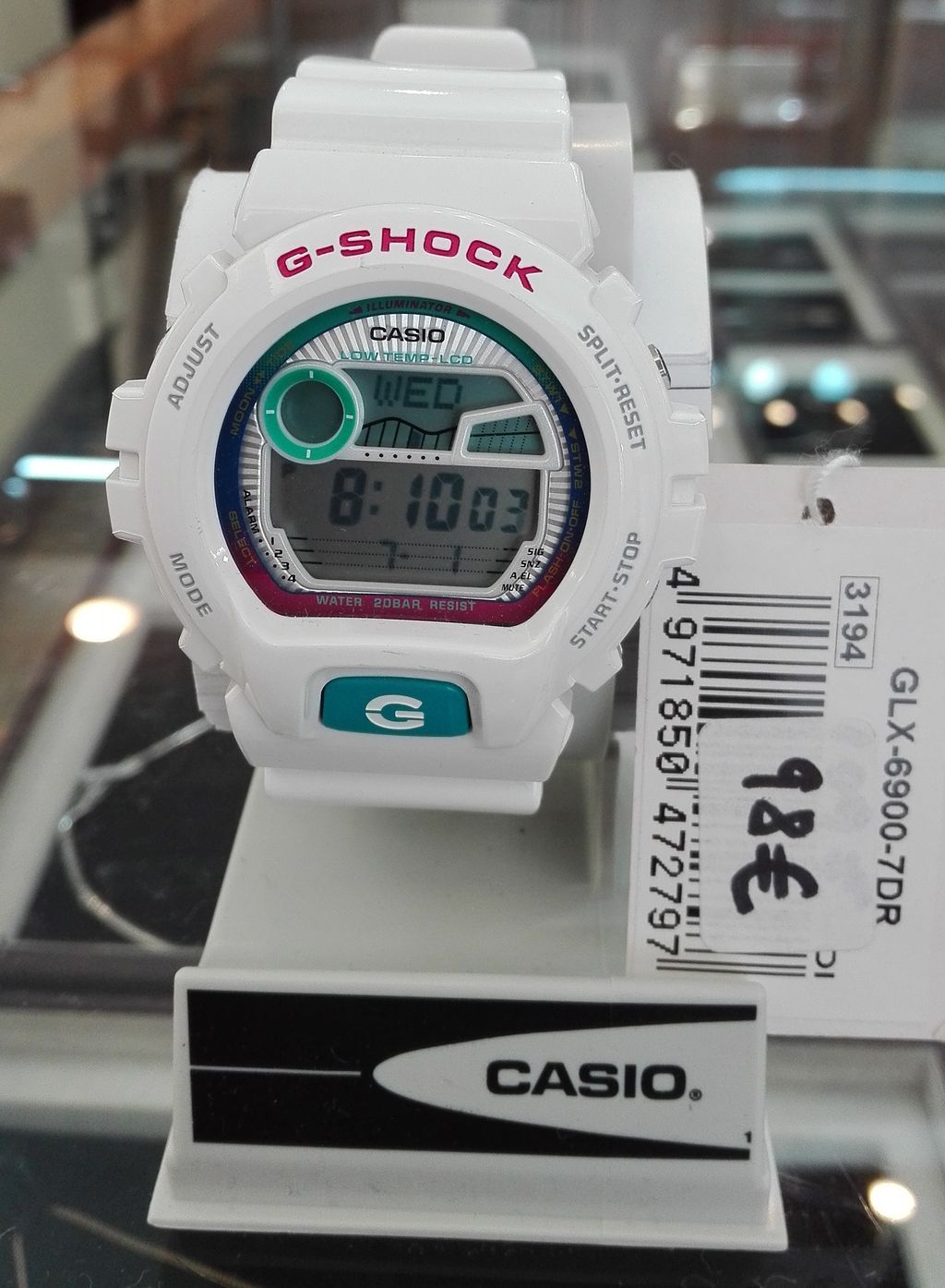 Casio G-Shock Hombre GLX-6900-7DR Color Blanco Multifuncion 20 Bar