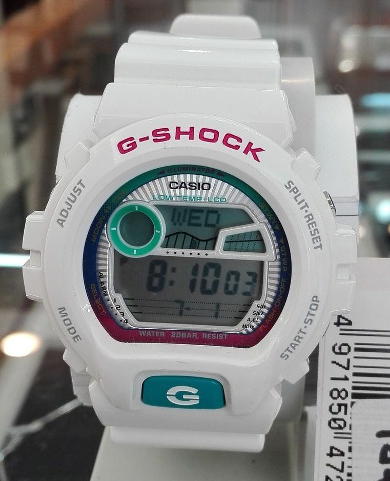 Casio G-Shock Hombre GLX-6900-7DR Color Blanco Multifuncion 20 Bar