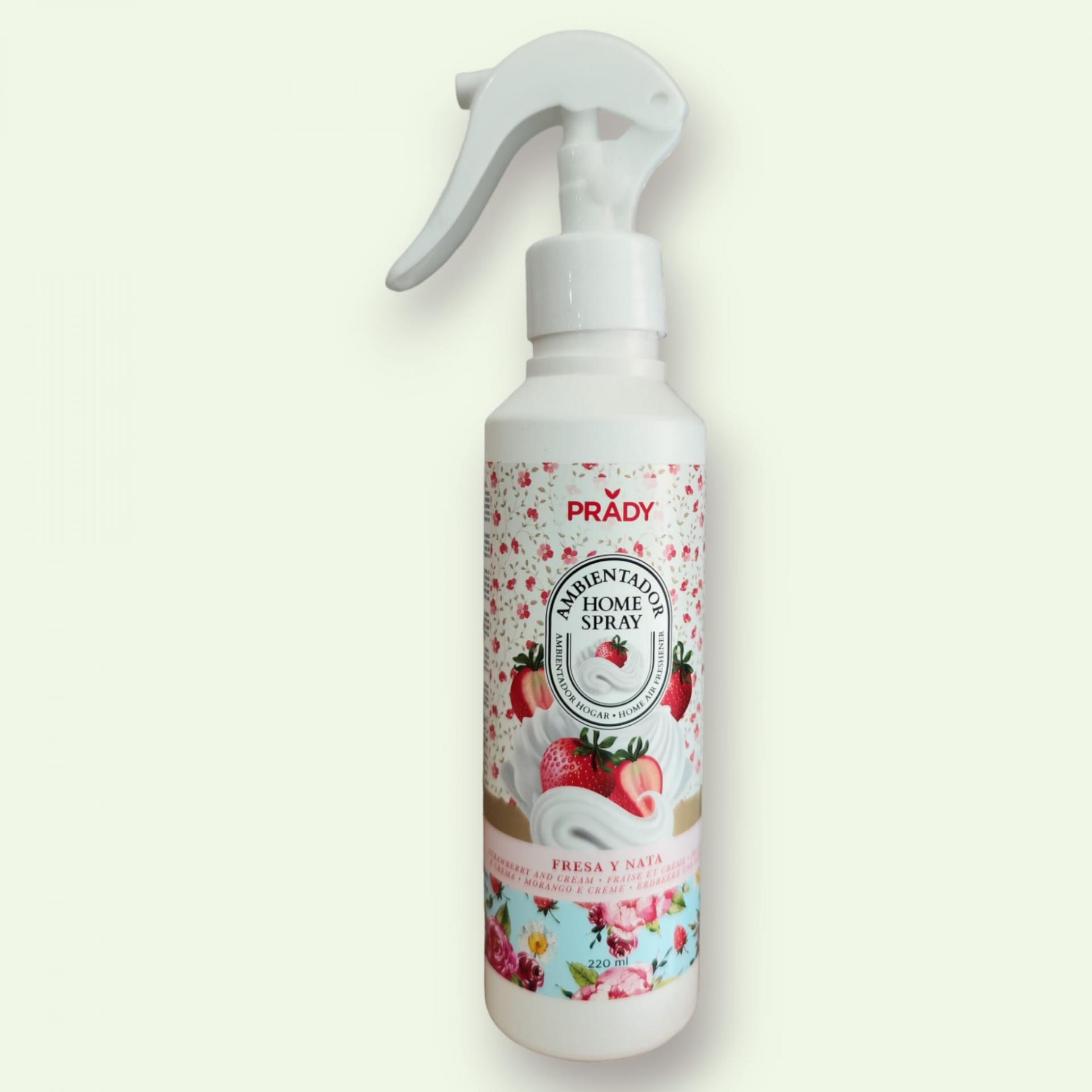 AMBIENTADOR SPRAY FRESA Y NATA: 3,50